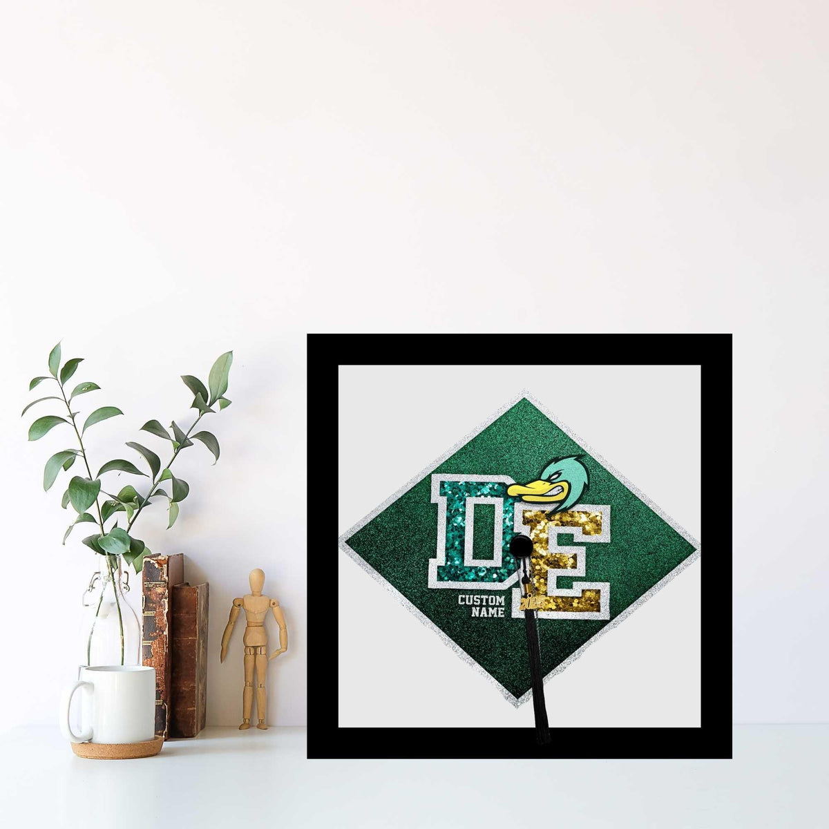 Graduation Cap Picture Frame Keepsake Cherish Custom Grad Cap