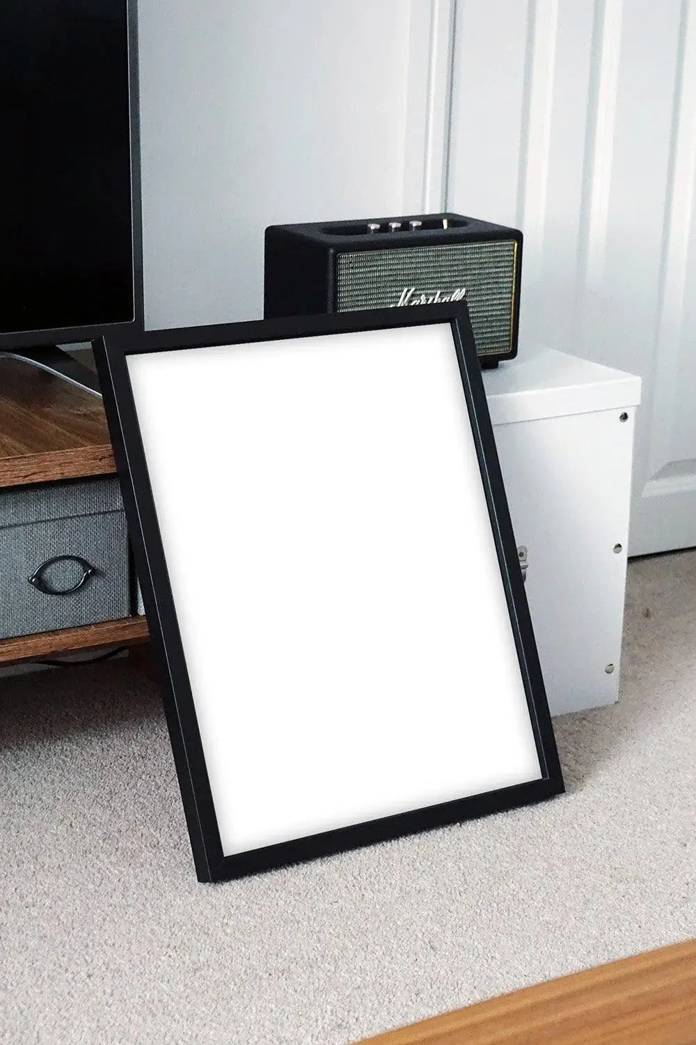 How to clean art in picture frames?