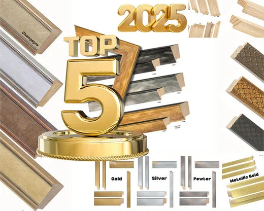 Top 5 Modern Frame Styles for 2025 | Framing by Modern Memory Design