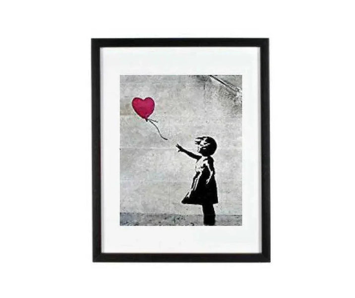 Banksy Street Art Framed Prints | Iconic Graffiti Decor
