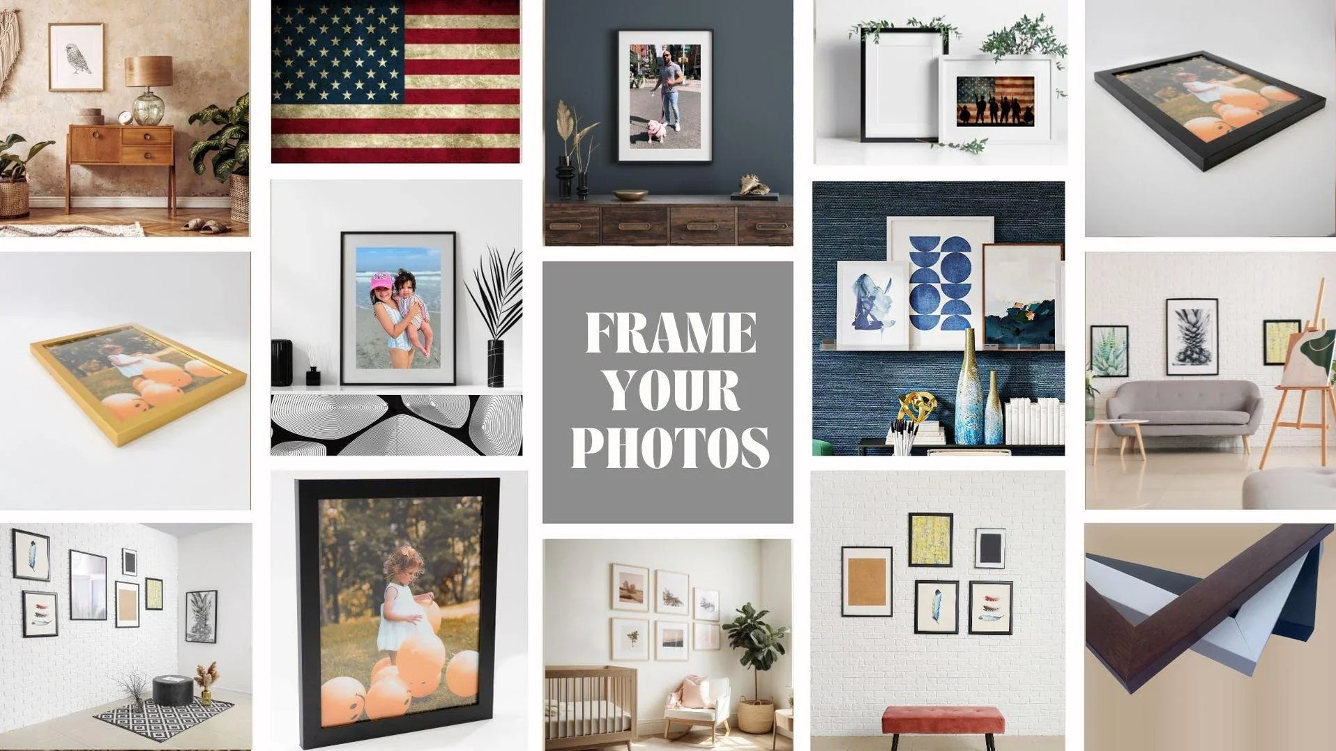 Natural Maple Wood 18x30 Picture Frame – 18 x 30 Poster Frame – Modern ...