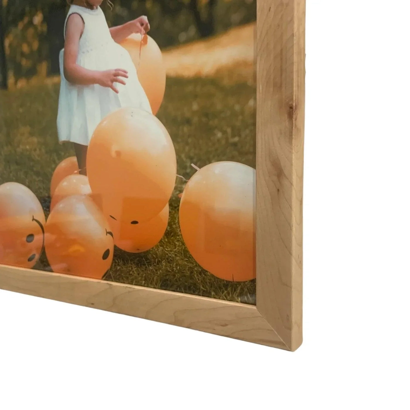 Natural Maple Wood 18x30 Picture Frame – 18 x 30 Poster Frame – Modern ...
