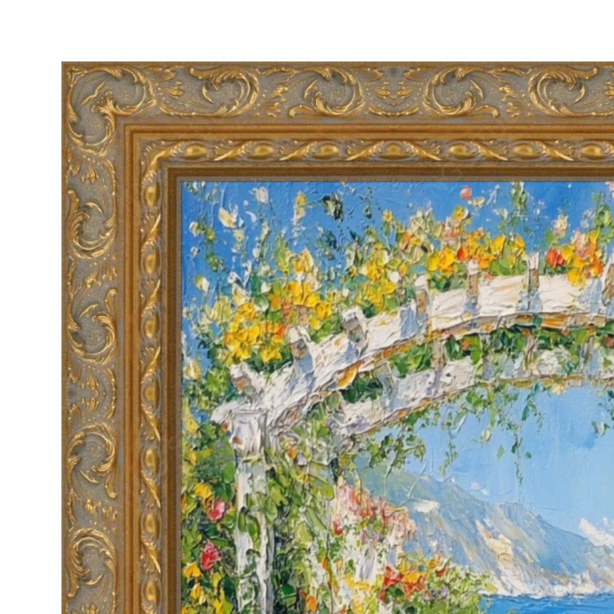 12x16 Picture Frame Victorian Antique Gold Orante