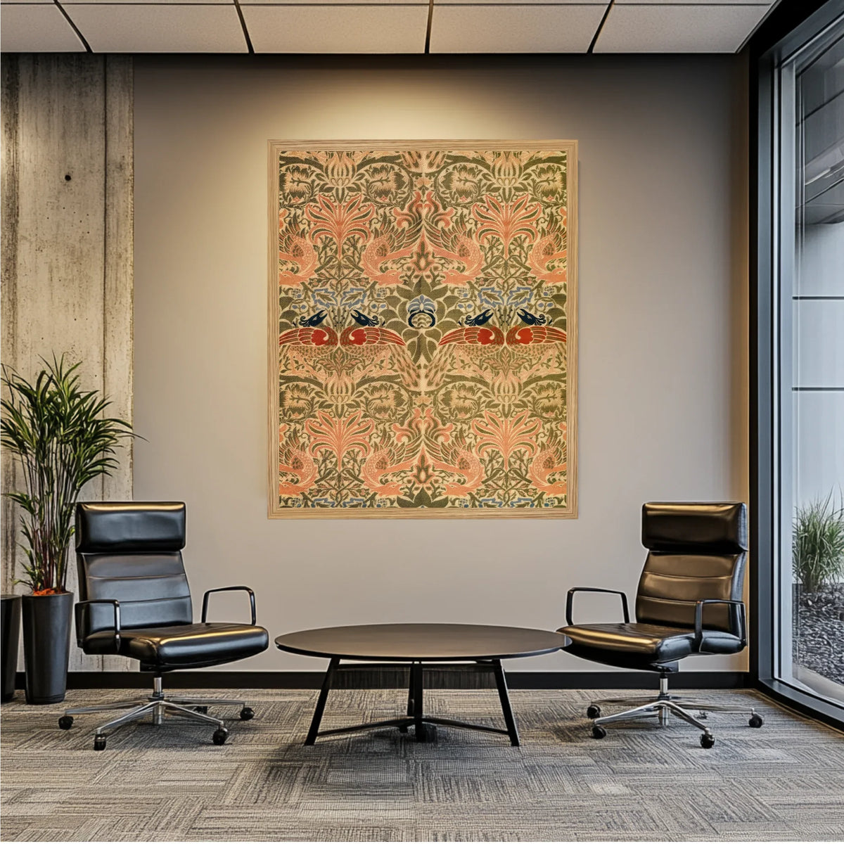 Corporate Office Decor Art 40x60 Frame | Business Office Wall Art