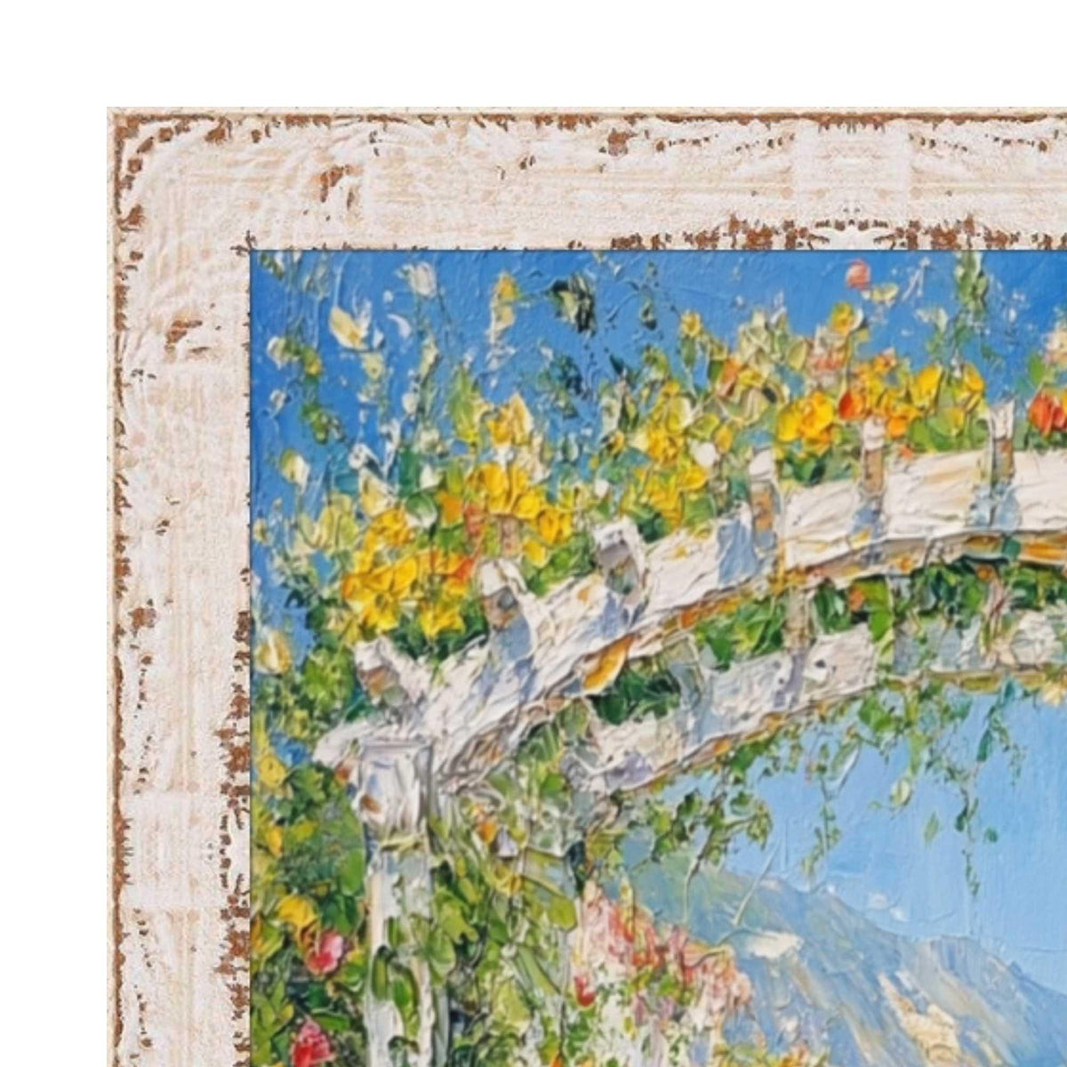 40x40 Picture Frame Natural Maple Wood Flat