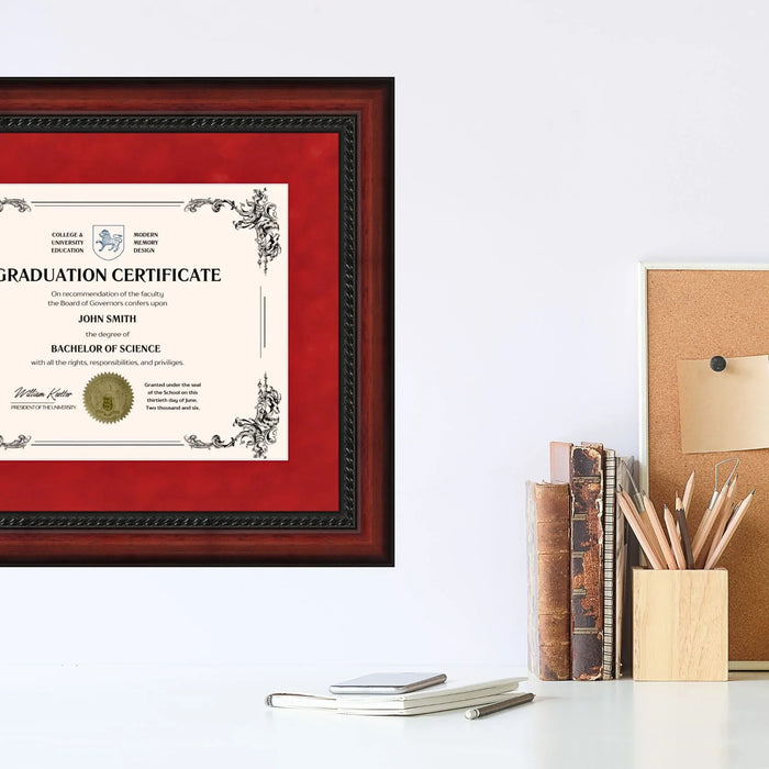 University of Florida State Diploma Frame 8.5x11 Certificate Mahogany ...