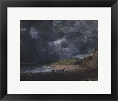 Framed Art Weymouth Bay by John Constable Wall Decor 18x24 Artwork
