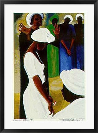 Framed Art Sharon's Blessing by Bernard Hoyes | 33 3/8 x 23