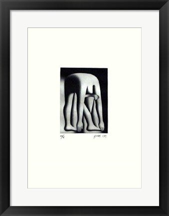 Framed Art Body by Jake by Mark Kostabi | 21 1/4 x 15