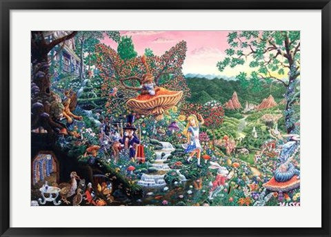 Framed Art Wonderland by Tom Masse | 22 x 32