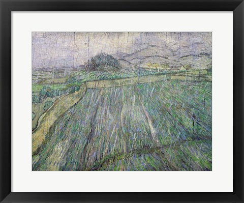 Framed Art The Thunder Storm by Vincent Van Gogh Wall Decor 18x24 Artwork