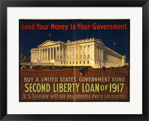 Framed Art Library of Congress Wall Decor 18x24 Artwork