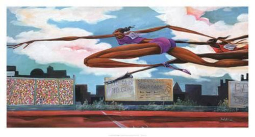 Fly Girls by Frank Morrison | 20 1/2 x 38 Art Print