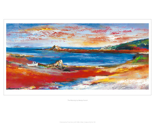 The Mooring by Wendy French | 15.7 x 19.7 Art Print