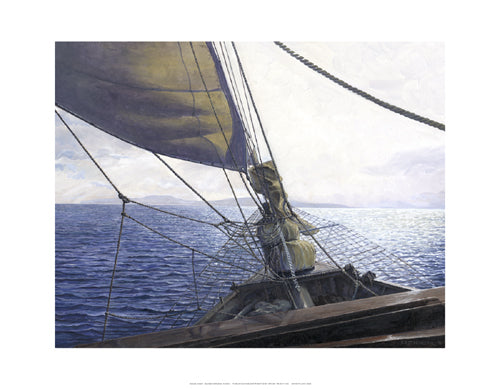 Island Horizon by Doug Zider | 14 x 18 Art Print