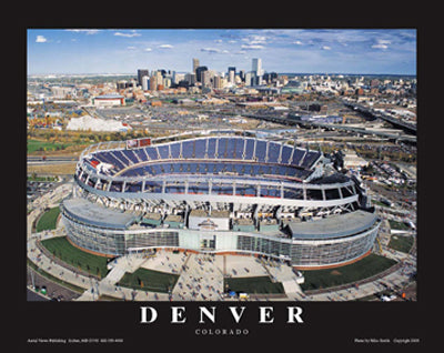 Denver Broncos, New Invesco Field at Mile High, Denver, Colorado by...