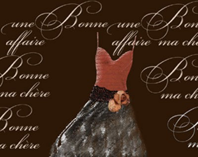 Robe de Soiree de Chocolat Wall Art | 8 x 10 Art Print