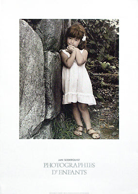 Child in Garden by Jan Soderquist | 27 1/2 x 19 5/8 Framed Art