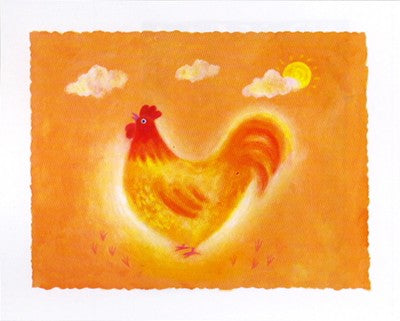 Chicken by Janie Coath | 9 1/2 x 11 3/4 Art Print