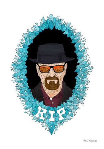 Heisenberg by Drew Morrison | 20 x 14 Art Print