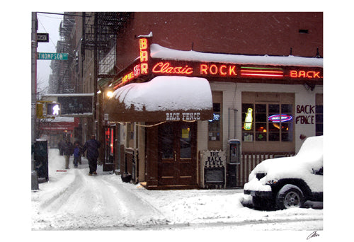 Classic Rock Bar, Winter by Igor Maloratsky | 13 x 19 Art Print