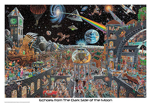 Echoes from the Dark Side of the Moon by Tom Masse | 22 x 32 Framed Art