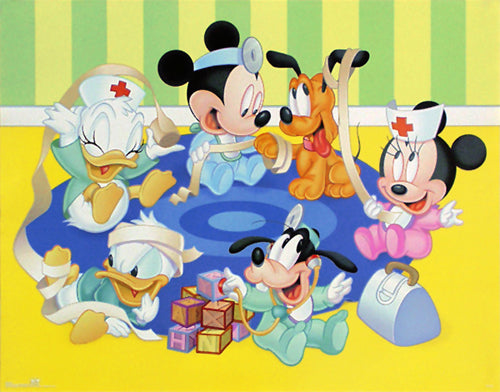 Disney Babies: Kid Doctors by Walt Disney | 22 x 28 Art Print