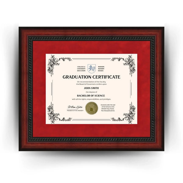 University of Cincinnati Diploma Frame 8.5x11 Certificate
