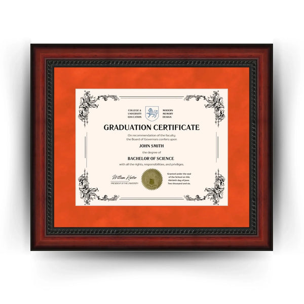 University of Miami Diploma Frame 8.5x11 Certificate