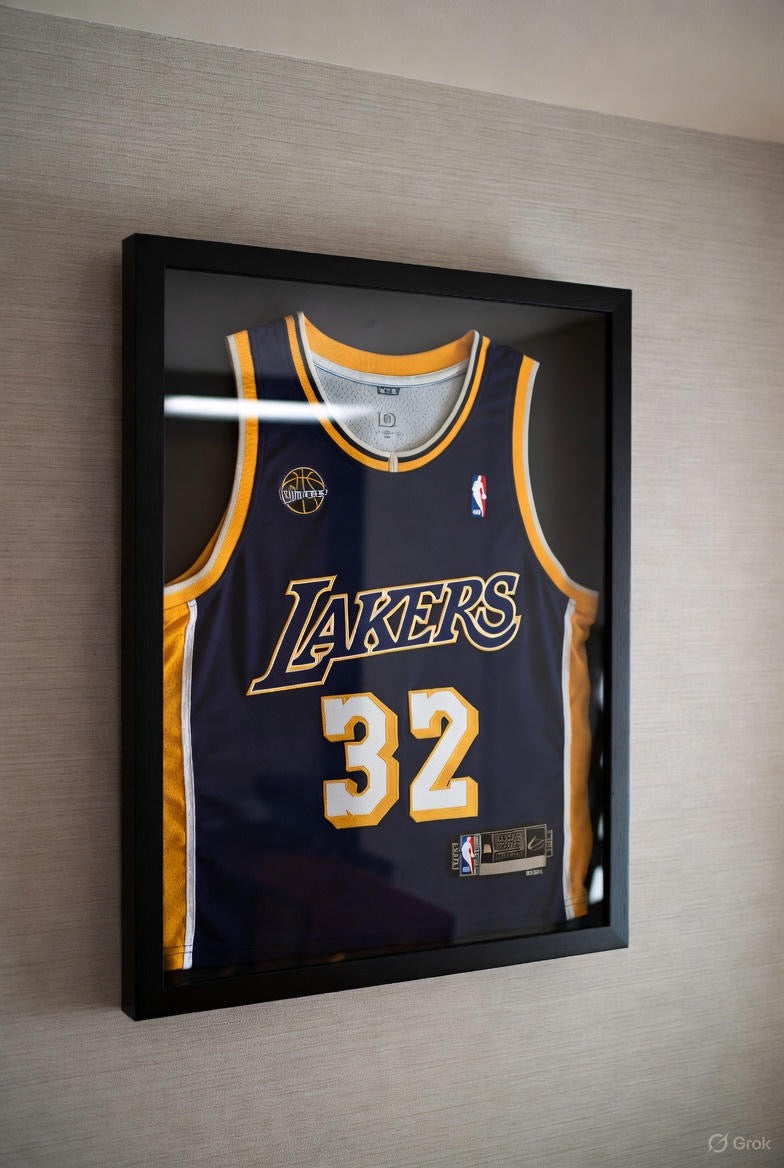 Basketball Jersey shadow box 30x40 Picture Frame