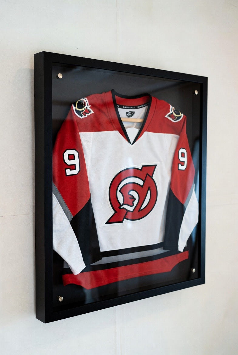 Hockey Jersey frame 32x40 Shadow Box