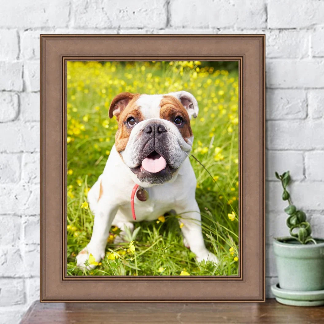 Mocha Mousse Bronze Picture Frame Modern Gallery Wall Hanging