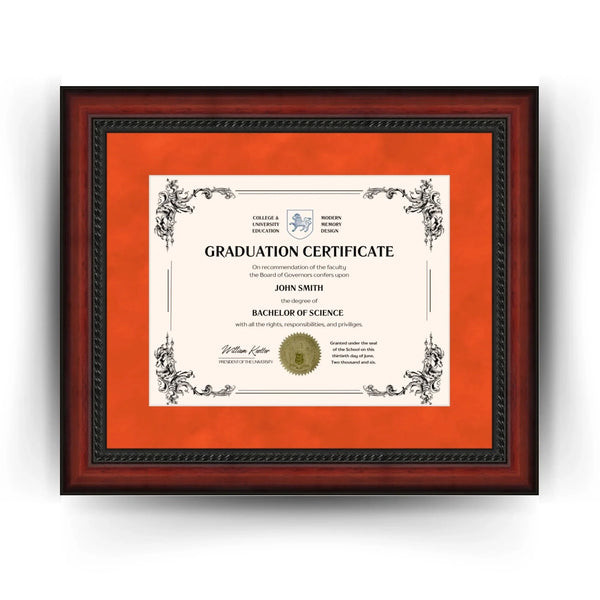 Princeton University 11x14 Diploma Frame 8.5x11 Certificate — Modern ...