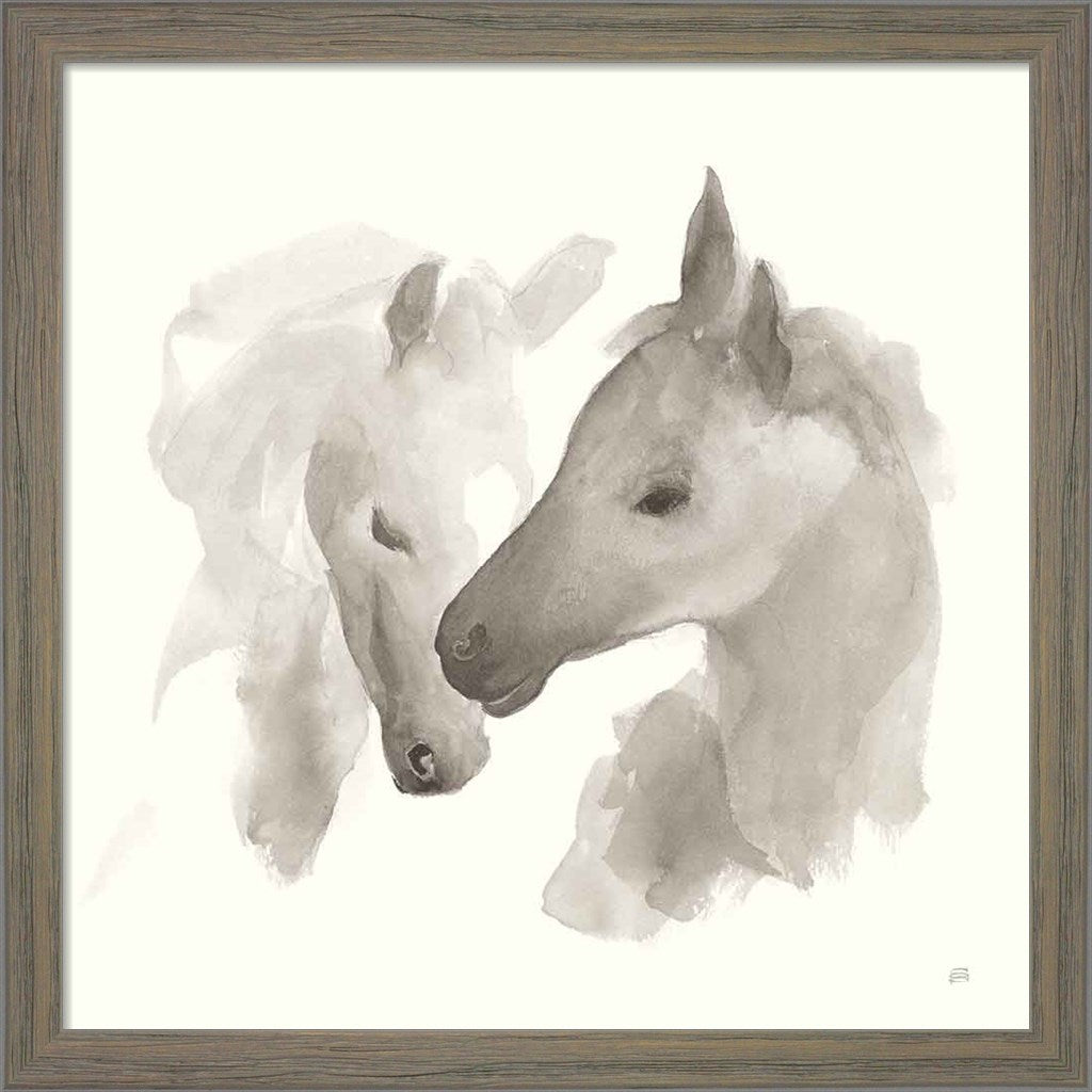 Nuzzling I by Chris Paschke, Framed Art
