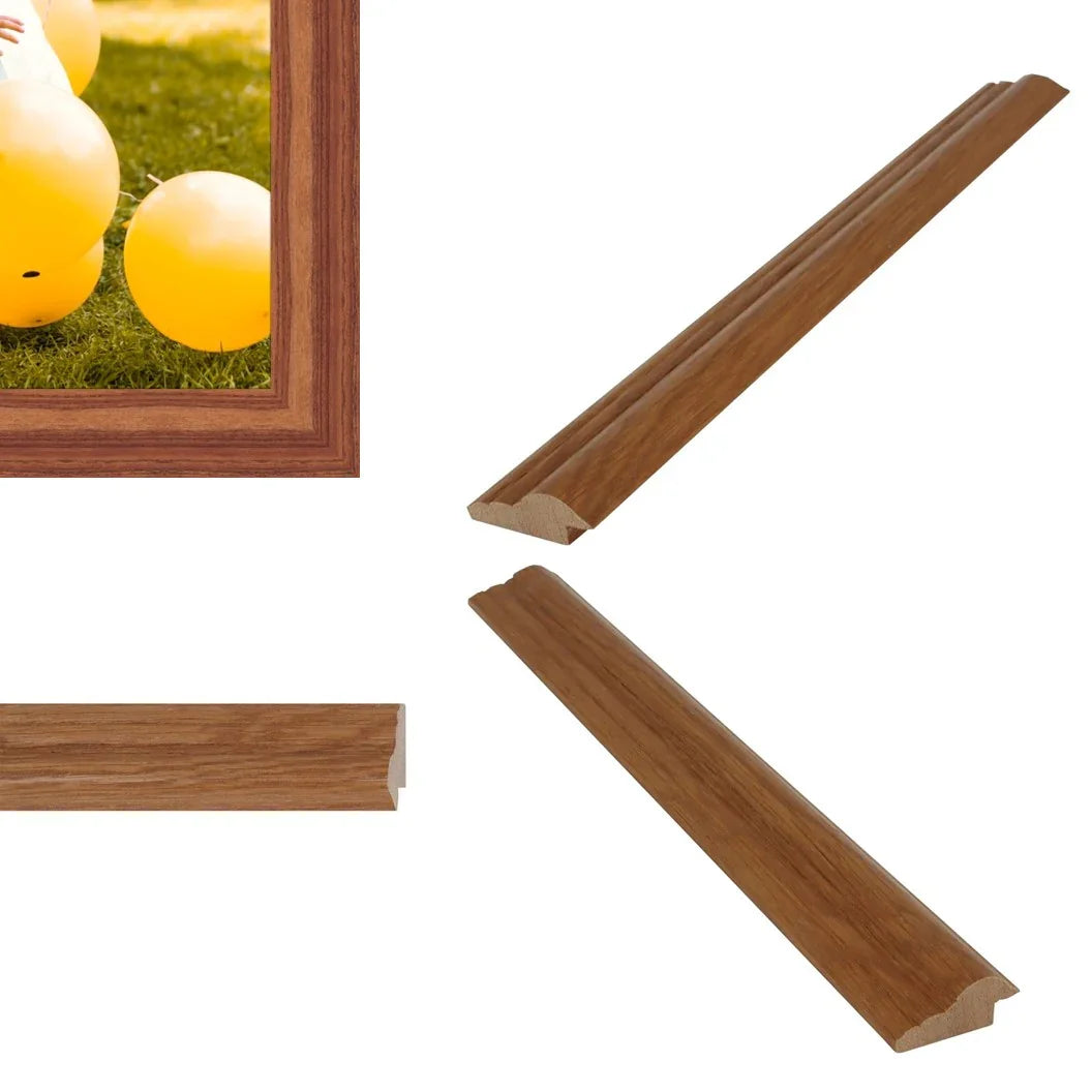 Wood Oak Picture Frame Honey Modern Framing