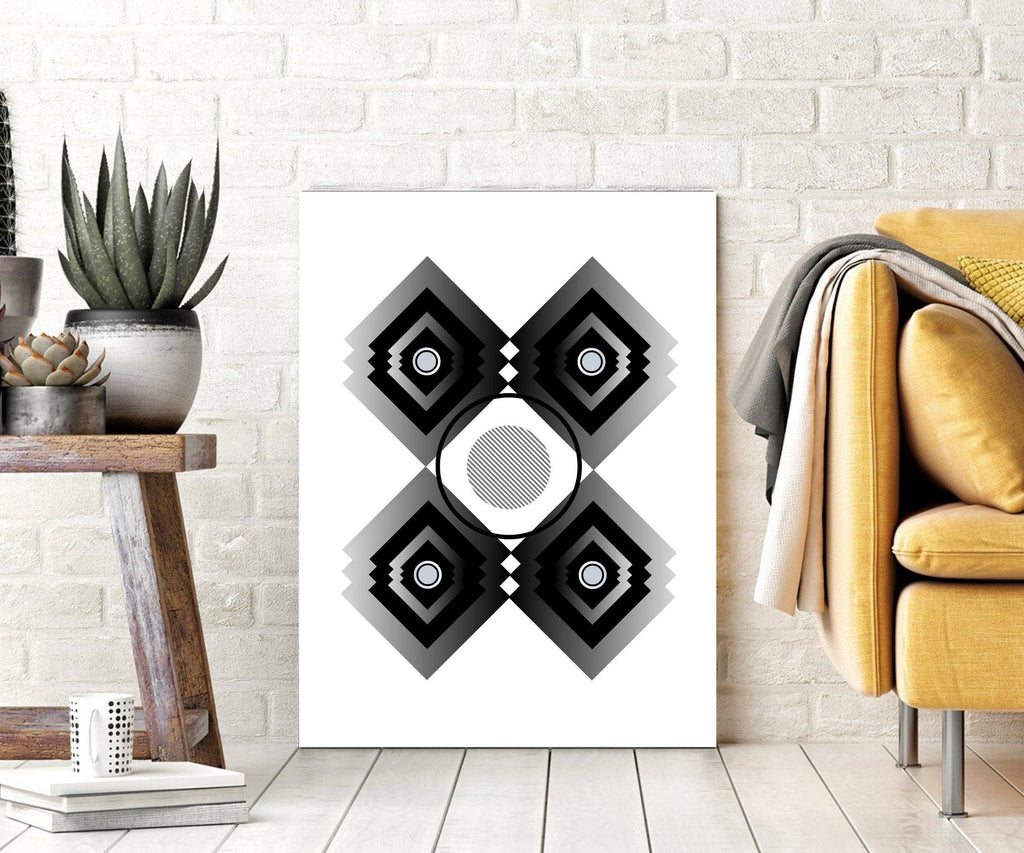 Abstract picture frame Wall Art