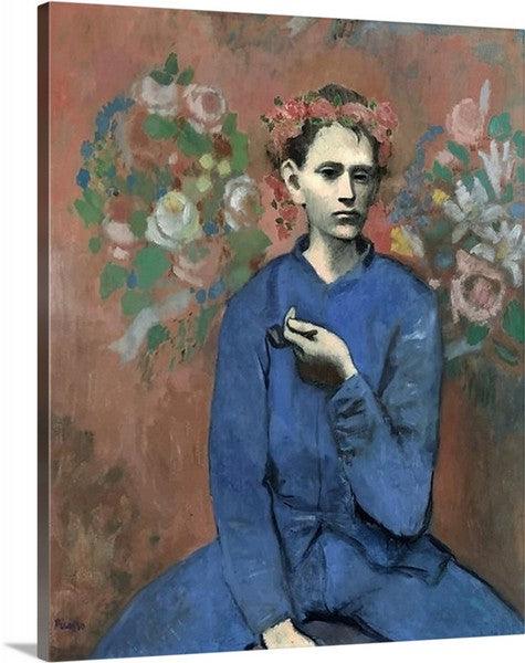 Boy with a Pipe by Pablo Picasso Canvas