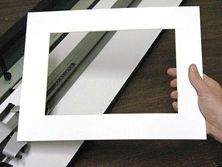 Custom Mat Board for Picture Frames Decor White