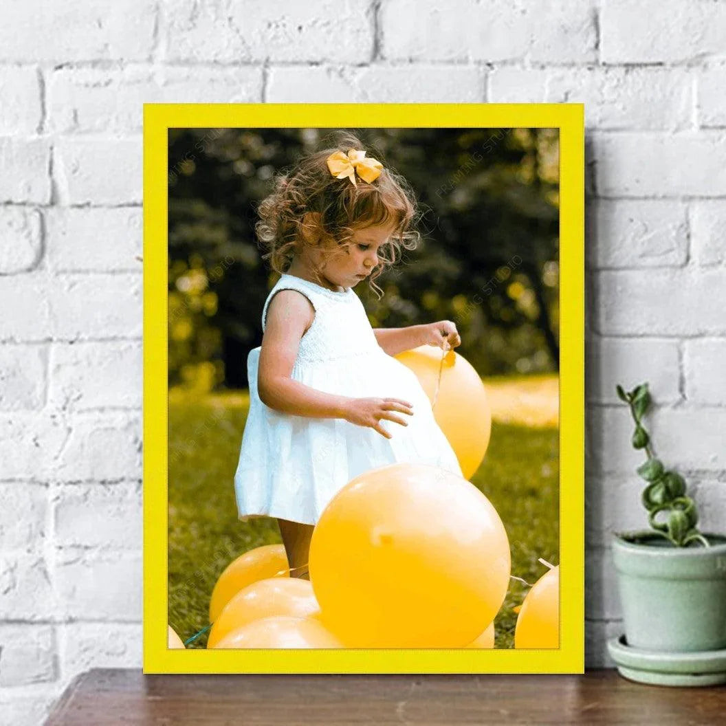 11x14 Yellow Picture Frame Modern Yellow Photo frame