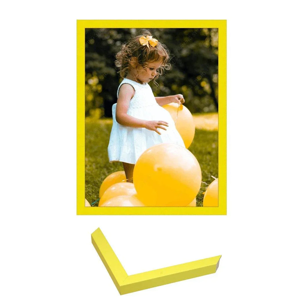 Gallery Wall Modern Yellow Picture Frame — Modern Memory Design Picture ...