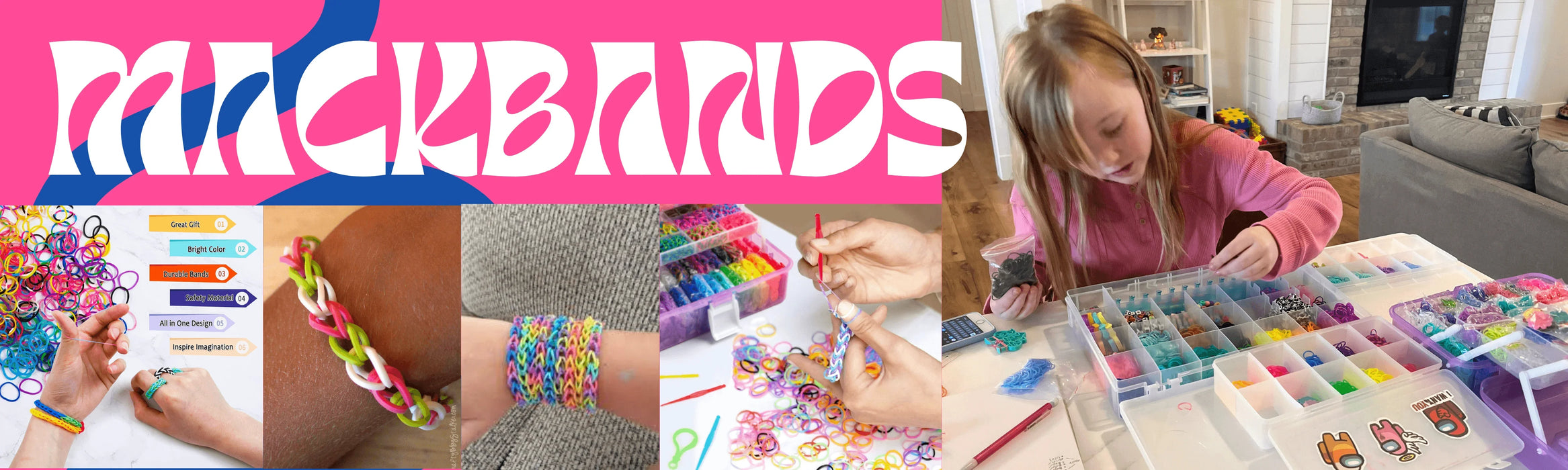 MackBands: DIY Rubber Loop Bands by Mackenzie K | Safe & Colorful ...