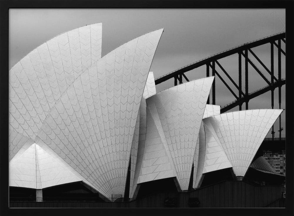 Opera house Sydney - Alida van Zaane Framed Art 24x36 Frame