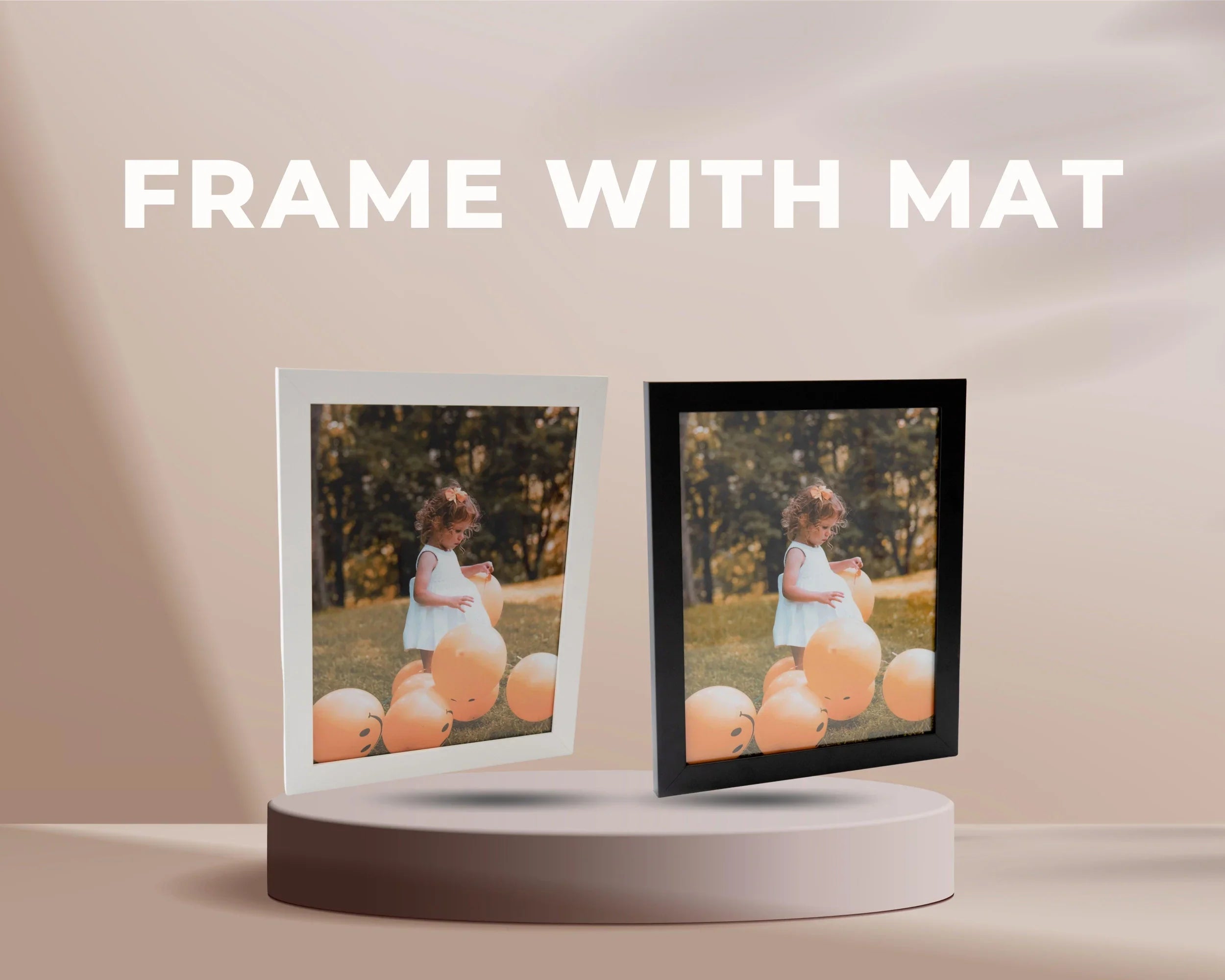 30x40 Frame With Mat 24x36 Photo 24 x 36 Poster 30x40 Frames — Modern ...