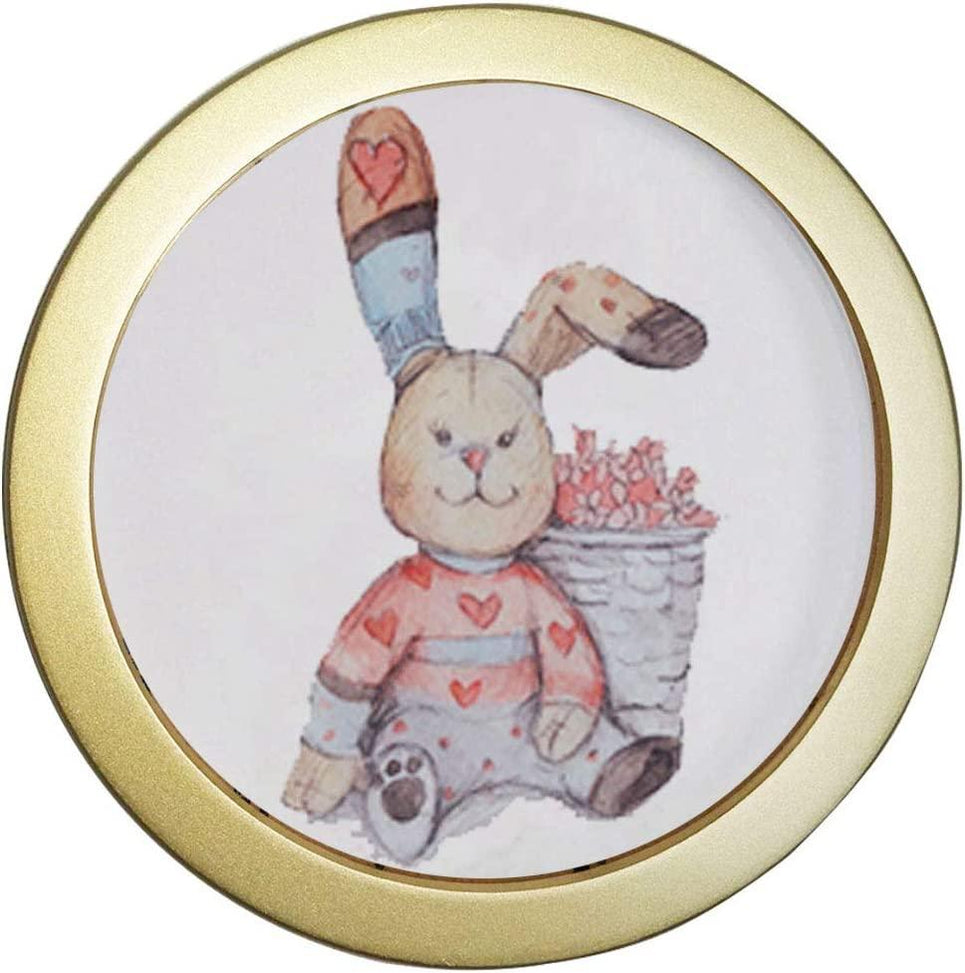 Wooden Round Photo Frame Wall Hanging Circle Picture Frames